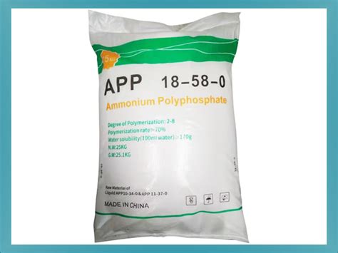 Ammonium Polyphosphate（app） Fine Phosphates Chengdu Pioneer