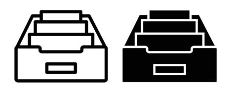 Folder Box Icon 42122988 Vector Art At Vecteezy