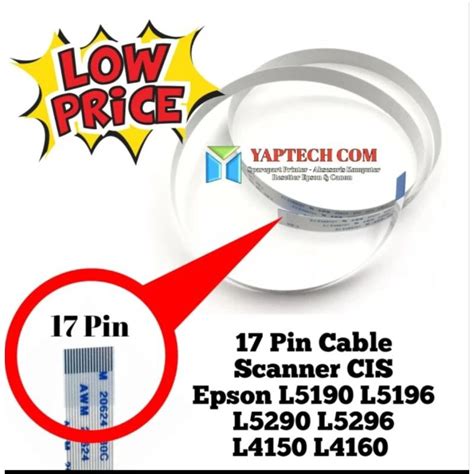 Jual Kabel Scanner L5190 Kabel Flexible Scanner L5290 L5296 Cable Cis
