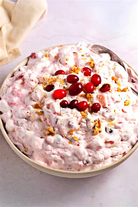 Creamy Cranberry Salad Insanely Good