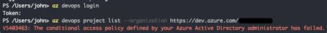 protect azure devops personal access tokens with conditional access
