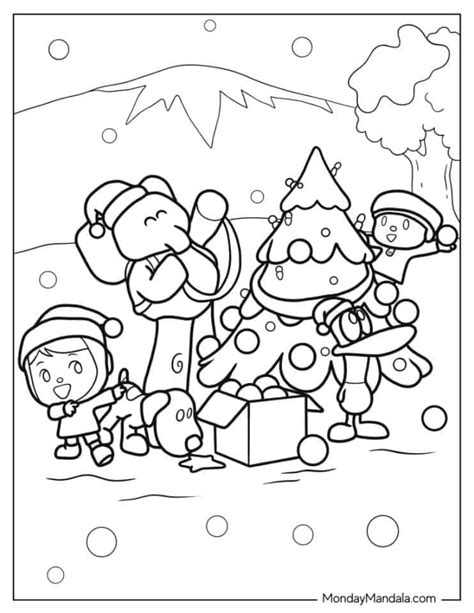 24 Pocoyo Coloring Pages Free Pdf Printables