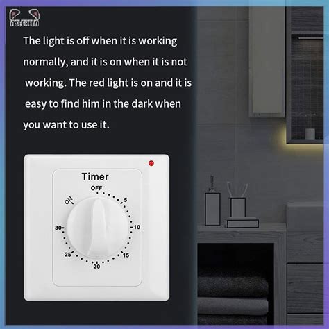 Asegreen Time Switch Light Switch Sockets Countdown Timer 220 250v Switch Digital Timer Control