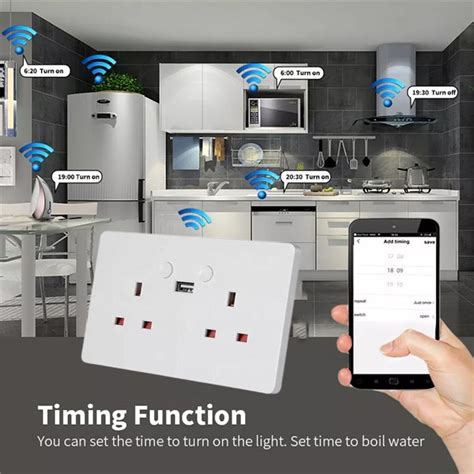 Customized Uk Zigbee Extender Socket With Usb Suppliers In China