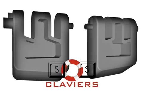 Corsair K Rgb Tkl Mechanical Keyboard Spare Replacement Tilt Leg Stand Feet Eur Picclick Fr