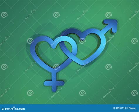 Heart Sex Symbols Stock Illustration Illustration Of Communications