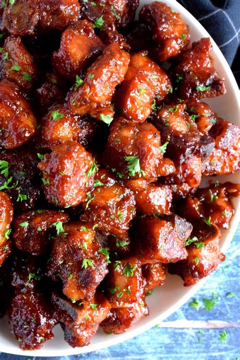 Baked Barbecue Pork Riblets Lord Byrons Kitchen