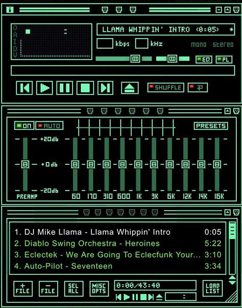 Winamp And Some Skins R Nostalgia