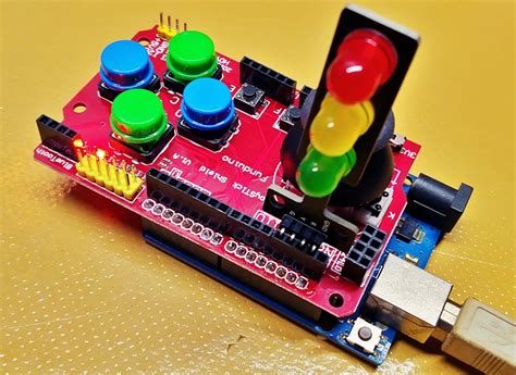 Arduino Joystick Shield Revised Primer Diy Game Controllers Store