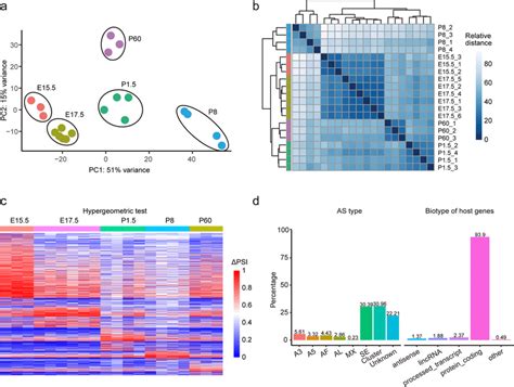 Samples Clustered By Gene Expression And The Differential Splicing Download Scientific Diagram