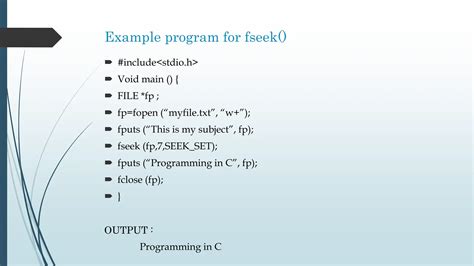 C Programming Power Point Presentation C Pptpptx Programming