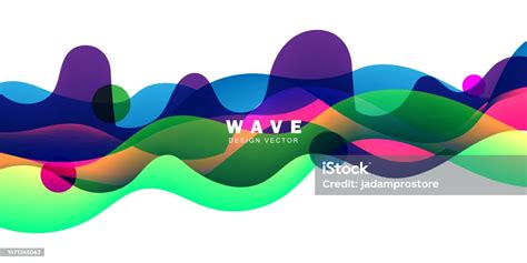 추상적 인 다채로운 벡터 배경 디자인에 대한 색상 흐름 액체 웨이브 0명에 대한 스톡 벡터 아트 및 기타 이미지 0명 3차원 형태 가상현실 Istock