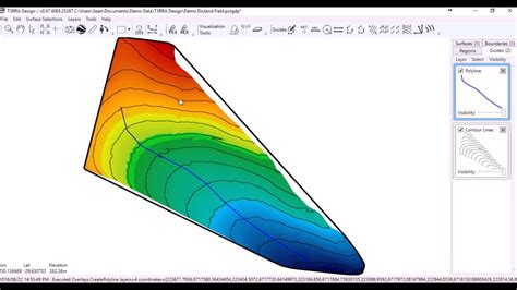 t3d polyline exported as csv youtube