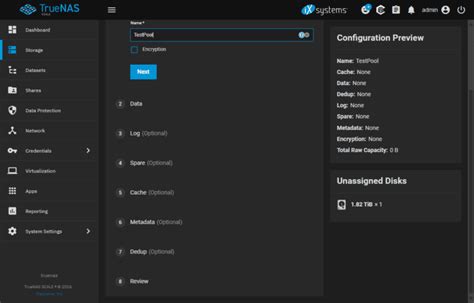 Truenas On Proxmox Installation And Configuration Steps