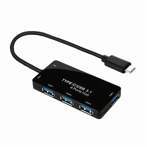Hub Convertidor Tipo C A Puertos Usb Pcmart