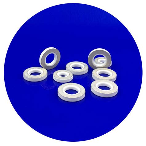 Innovacera High Vacuum Brazing Alumina Metallized Ceramic Sealing Ring Alumina Ceramic Sealing