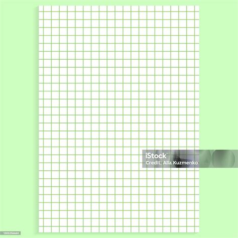 그리드 용지입니다 A4 형식으로 사실적인 빈 줄 지어 종이 시트 색상 그래프가 있는 제곱된 배경입니다 학교 벽지 질감 노트북기하학적 패턴 투명 한 배경에 줄 지어 빈