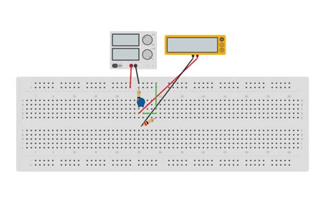 Circuit Design Ítem 4 Exercício 3 Corrente Tinkercad