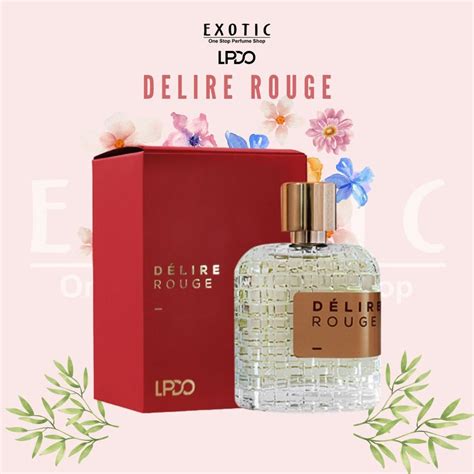 LPDO Delire Rouge Edp 100ml – Exotic - One Stop Perfume Shop