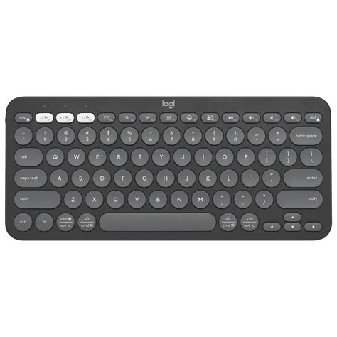 Logitech Pebble Keys 2 K380s Slim Minimalist Bluetooth® Keyboard