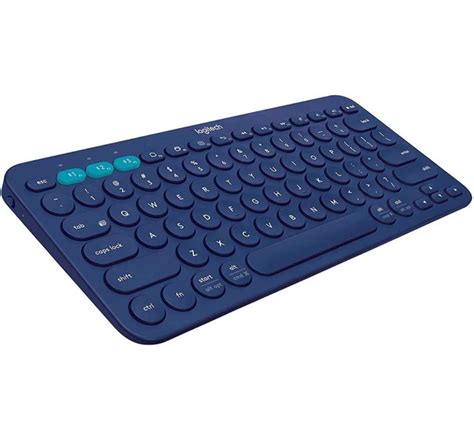 Logitech K380 Multi Device Bluetooth Keyboard Blue Computers And Tech Parts And Accessories