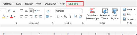 How To Add Sparkline In Excel