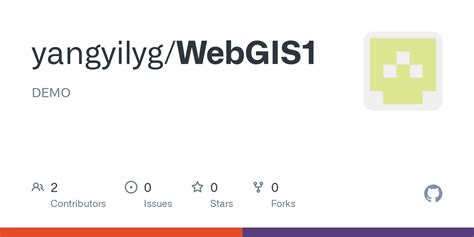 Github Yangyilygwebgis1 Demo
