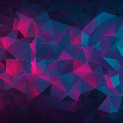 Premium Ai Image A Close Up Of A Colorful Abstract Background With Triangles Generative Ai