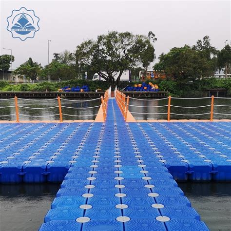 hdpe modular pontoon floating dock plastic cube docks boat platform