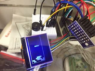 雑記帳 Arduinoでテトリス