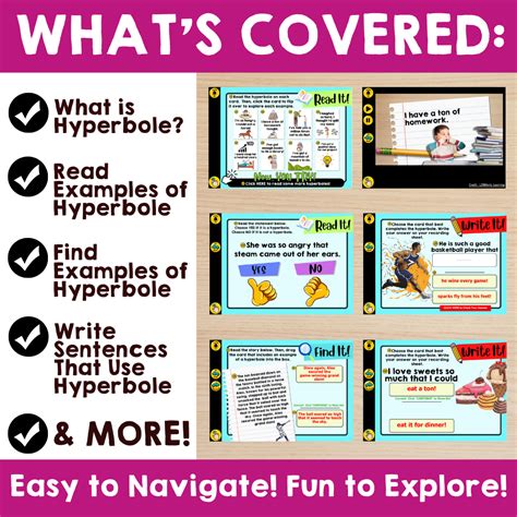 Hyperbole Lessons And Activities That Will Make Your Class Roar With