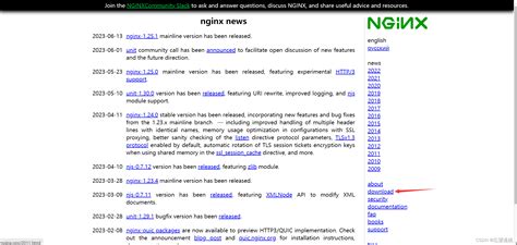 Nginx：高性能web服务器与部署详解 Csdn博客