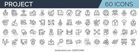 Planning Stroke Outline Icon Photos Images And Pictures Shutterstock