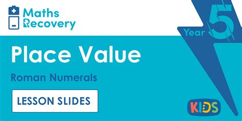 Year 5 Roman Numerals Lesson Classroom Secrets Classroom Secrets