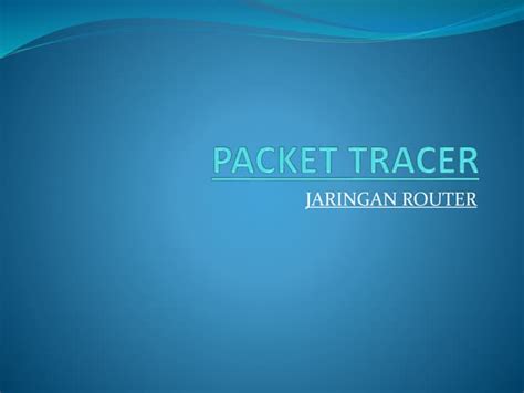 Jaringan Router Pptx