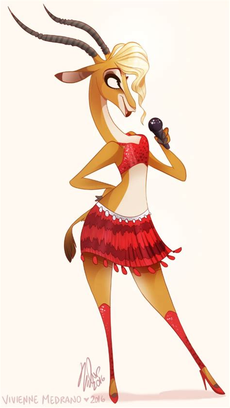 Zootopia Gazelle By Vivziepop Zootopia Characters Zootopia Art