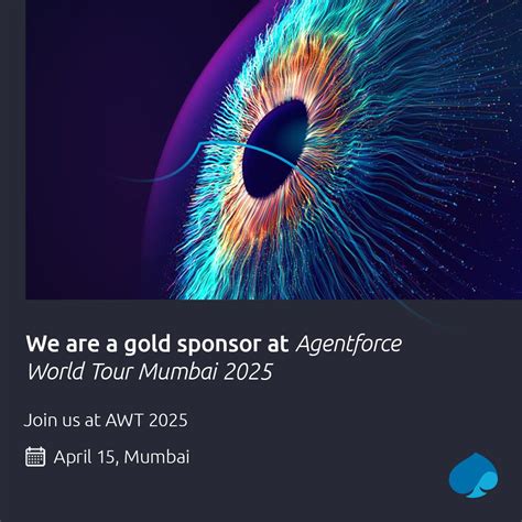 Capgemini We Are Proud To Be A Gold Sponsor At The Agentforce World Tour Mumbai 2025 Taking