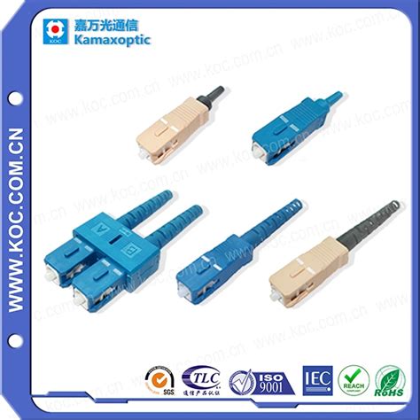 Singlemode And Multimode Sc Fiber Optic Connector In Data Center Fiber Optic Connector And