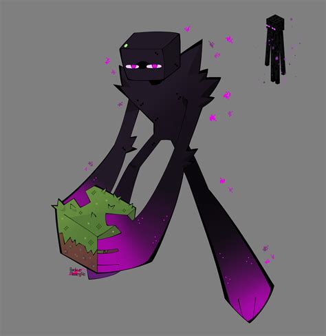 Minecraft Enderman Redesign By Backupmissingno On Newgrounds