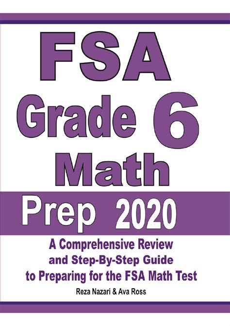 Fsa Grade 6 Math Prep 2020 A Comprehensive Review And Step By Step