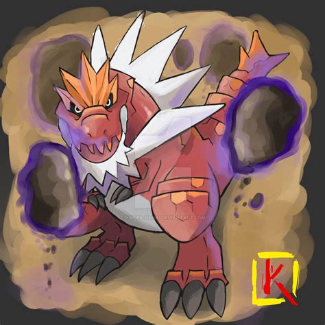 Tyrantrum Ancient Power By Kaiser Nagai On Deviantart