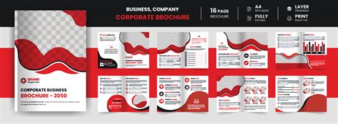 16 Page Corporate Business Presentation Guide Company Profile Annual Report Minimalist