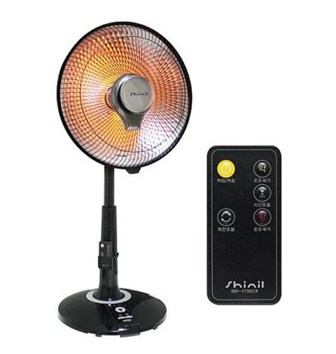 신일 전기난로 사무실 가정용 전기히터 리모컨난로 열선풍기 티몬