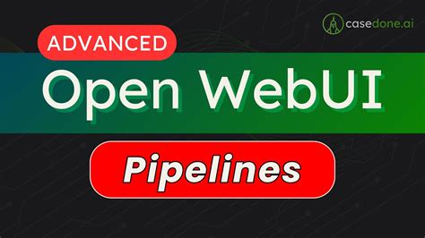 open webui pipelines with 2 coding demos including basic data retrieval youtube