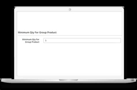 Minimum Quantity For Group Products For Magento 2