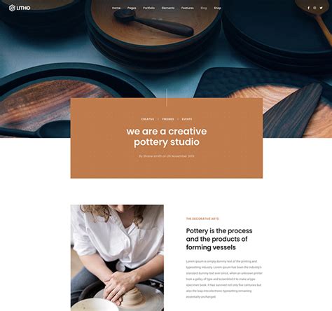Litho The Multipurpose Html5 Template Litho The Multipurpose Html5 Template