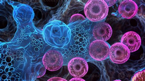 Tem Image Of Desmosomes In Skin Cells Revealing Their Characteristic Buttonlike Appearance