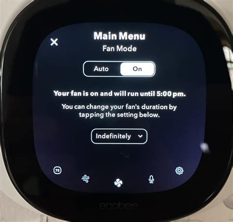 Simple Toggle For Ecobee Fan Frontend Home Assistant Community