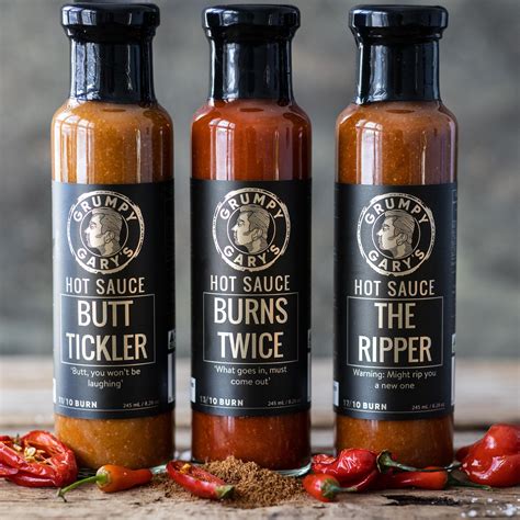 The Rim Reapers Pack Perfect T For Dad Grumpy Garys Hot Sauces
