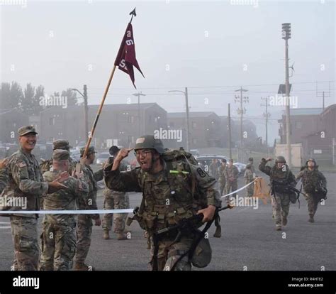 Sgt Sung Seo Celebrates At The Finish Line With His Peers From 6 52